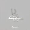 Ya Ali Silver Locket with Chain - Chandi Made Ali A.S Pendant
