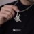 Ya Ali Silver Locket with Chain - Chandi Made Ali A.S Pendant
